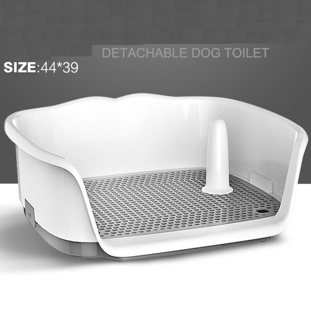 Pet Dog Toilet Large Training Potty Pad Removable Toilet Dog Toilet ...