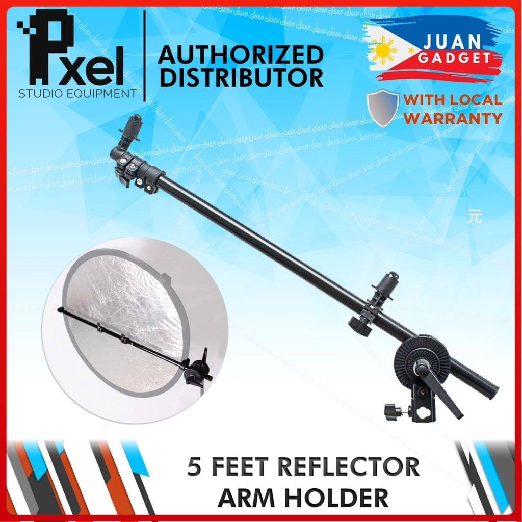 Pxel LS-RH175 6 Feet Extendable 65cm To 175cm Studio Reflector Holder ...