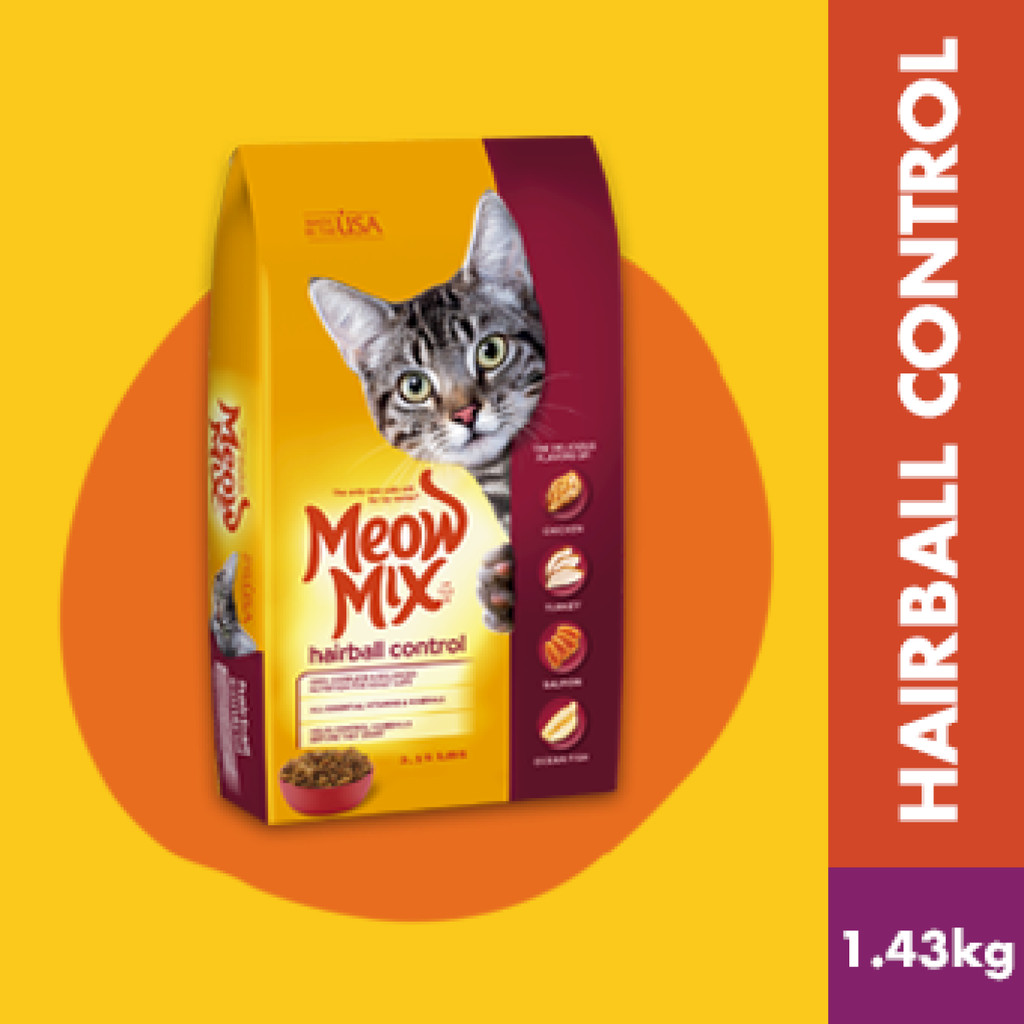 Meow Mix Hairball Control 1.43kg | Shopee Philippines