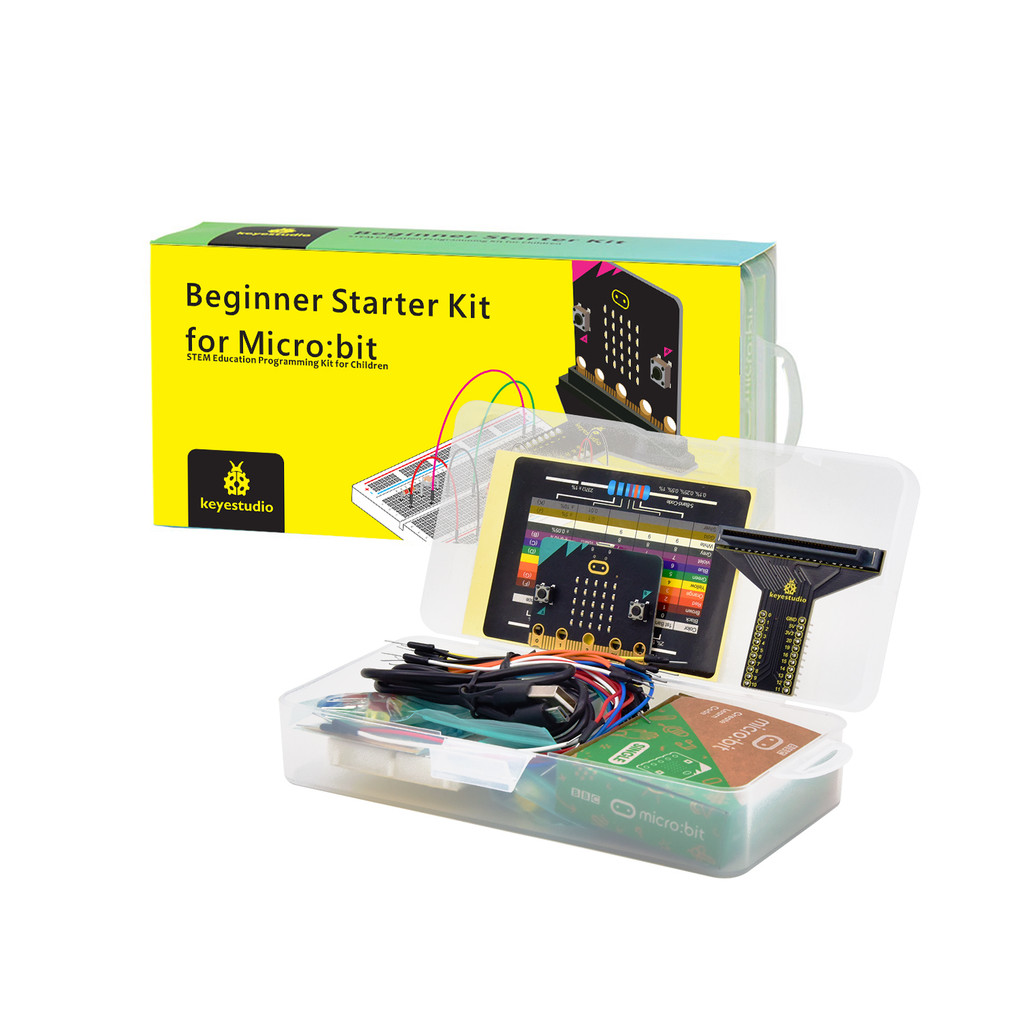 웃keyestudio Basic/Beginner Micro Bit V2 Starter Kit For BBC Micro:Bit Kit DIY Projects STEM Educ ...