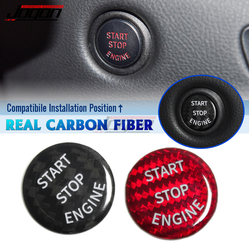 ☃10mm Real Carbon Fiber For Toyota GR Supra MK5 J29/DB Red Black Start ...