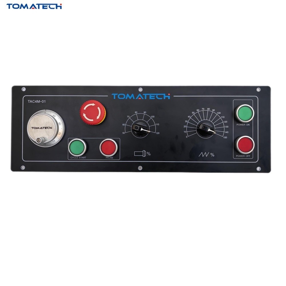 ☁TOMATECH TAC4M Additional Panel with Spindle-rate Band Switch for CNC ...