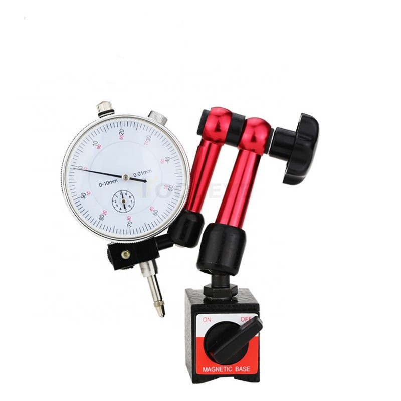 Magnetic Holder Dial Gauge Magnetic Stand Base Micrometer Measuring ...