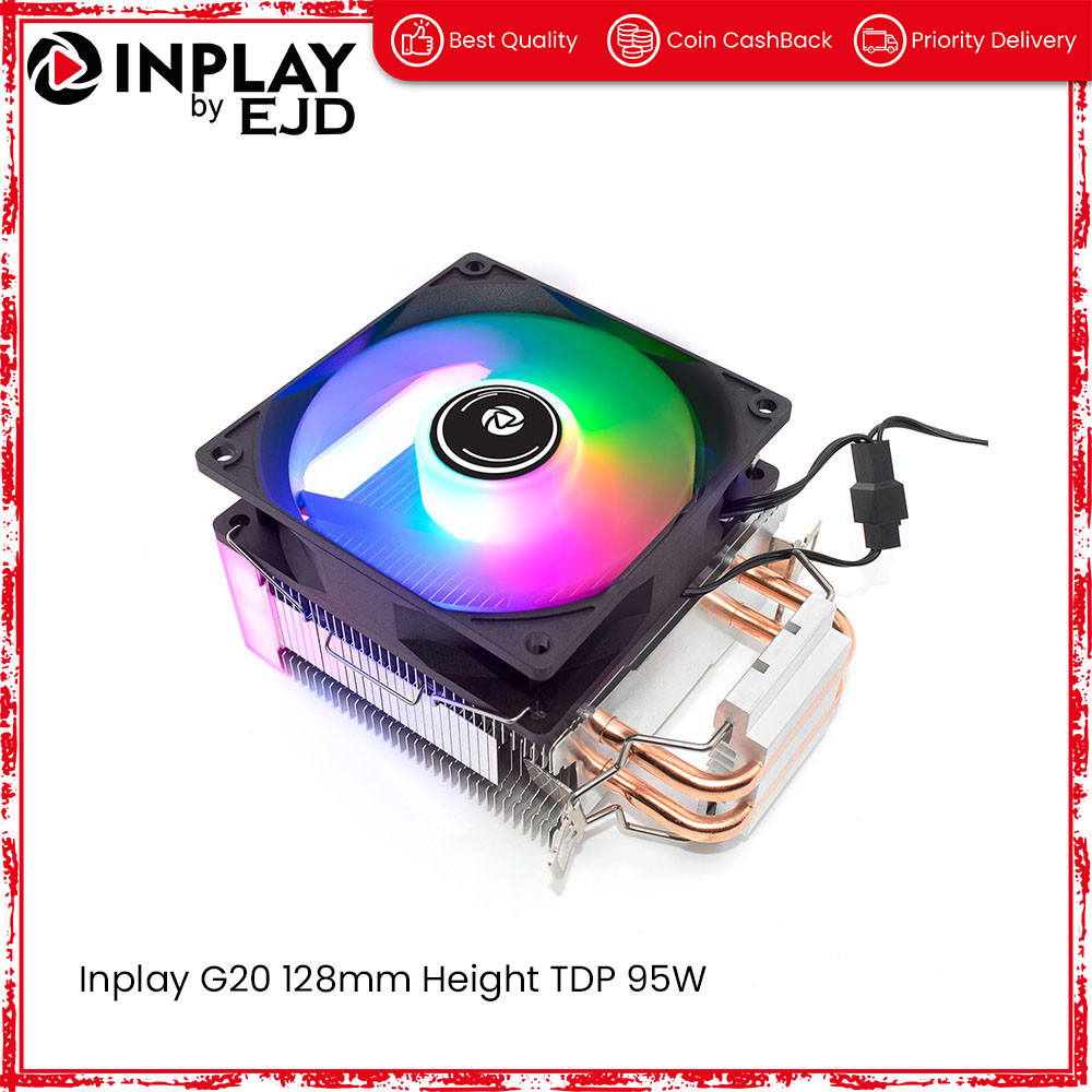 Inplay G20 CPU Cooler | Inplay by EJD | Shopee Philippines