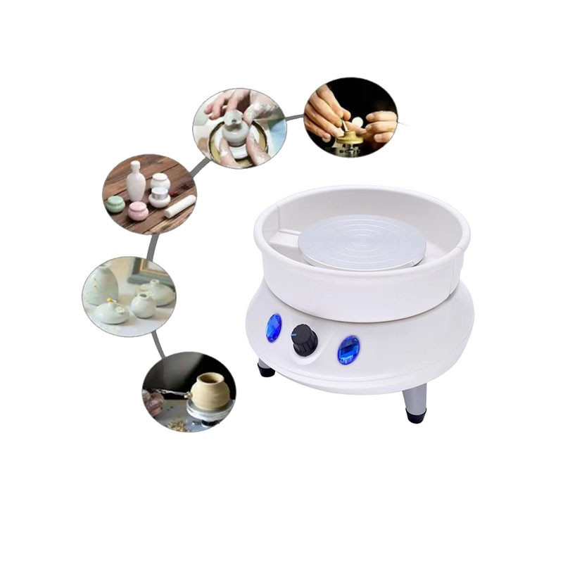 Electric Pottery Wheel Machine 15CM Shaping Tools For School Ceramic ...
