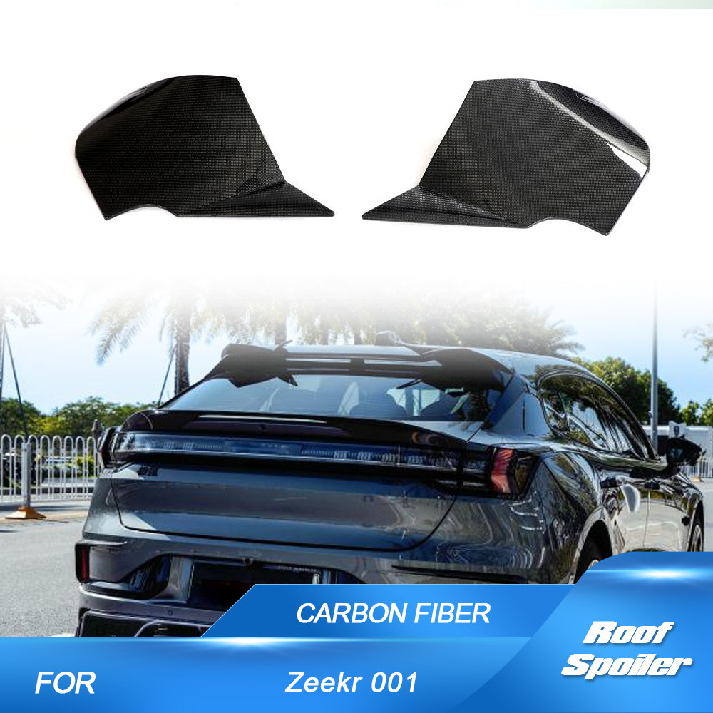 ☛Car Rear Racing Roof Spoiler Tail Rear Carbon Fiber Wing Spoiler For ...