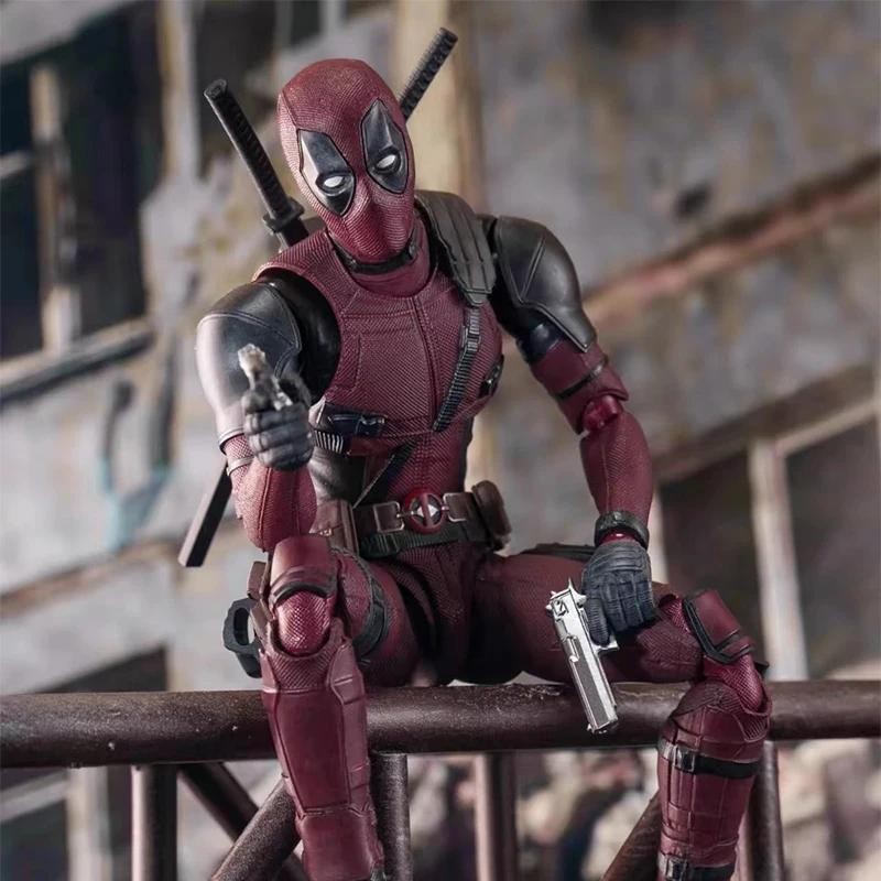 Deadpool Handmade 3 and Wolverine SHF Yamaguchi style Mobile Model ...