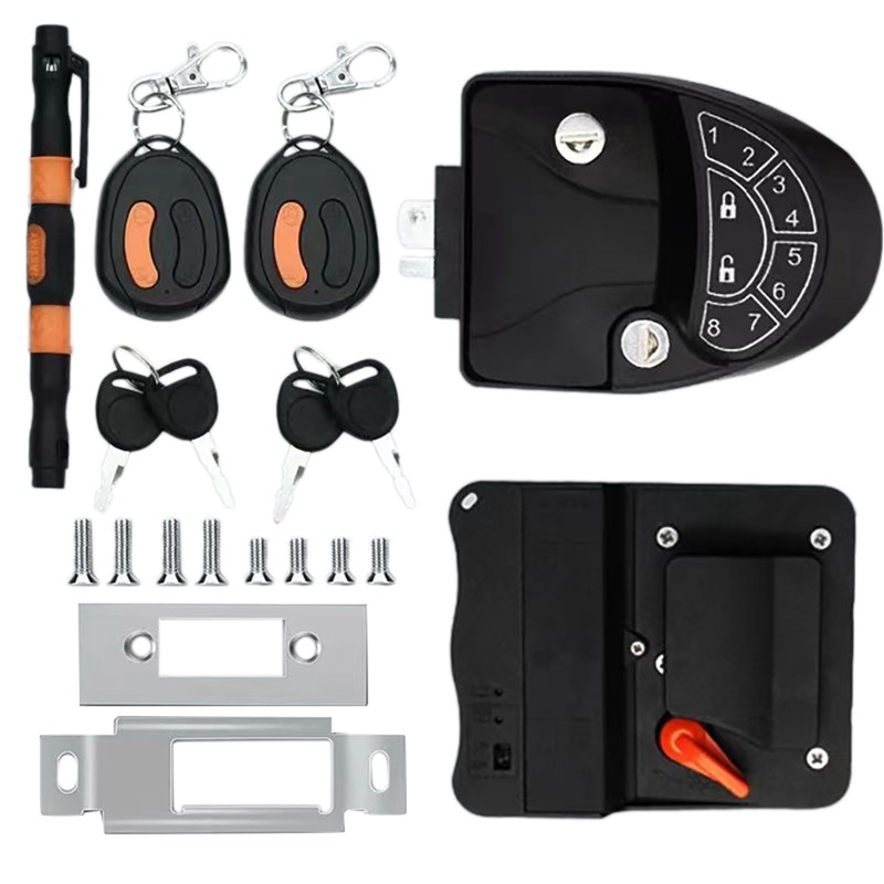 ☭RV Keyless Entry Door Lock Waterproof & Shockproof RV Door Lock 2 Key ...