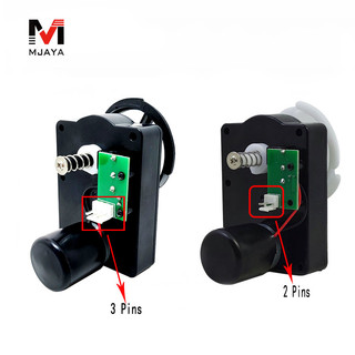 3Pcs12/24V 2/3Pins Vending Machine Motor DC Gear Single Box For Snack ...
