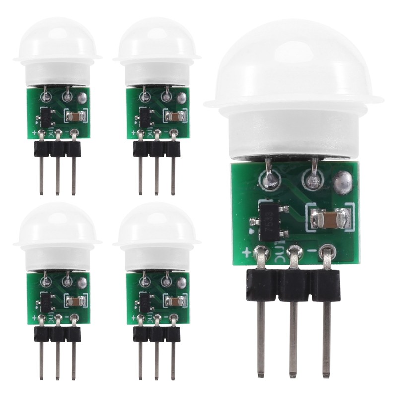 -AM312 PIR Sensor,5 Pack PIR Motion Sensor Outdoor Mini Pyroelectric ...