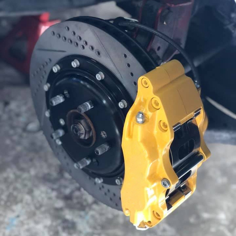 ☛KOKO 4 Pots Brake Caliper Kits with 330mm Brake Rotor for BMW E60 E88 ...