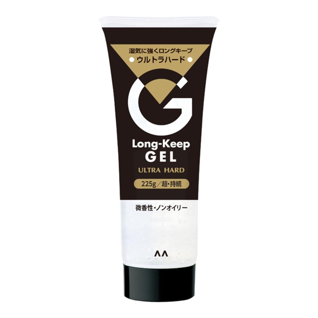 MANDOM Long Keep Gel Ultra Hard [Hair Gel] [Strong Set] [Stays in place ...