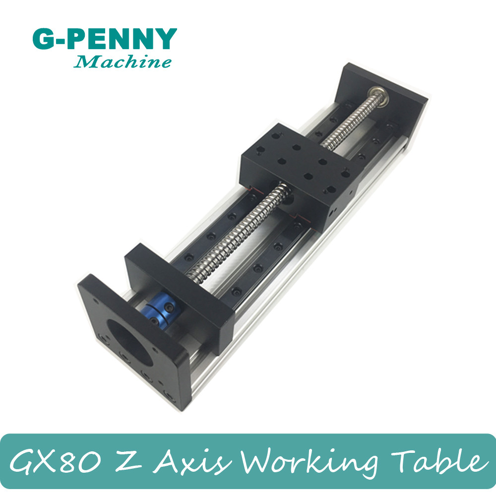 ☺CNC Machine Z Axis Working Table HG Linear Motion Guide Rail with Ball ...