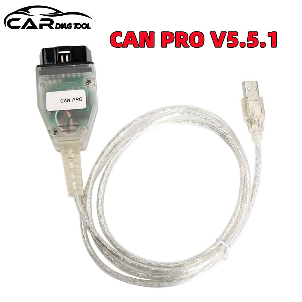 OBD2 Diagnostic Cable For VAG CAN PRO V5.5.1 with FTDI FT245RL Chip VCP ...