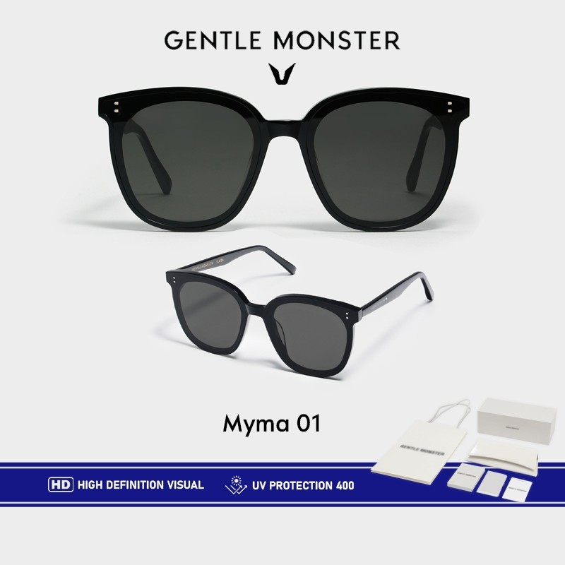 AUTHENTIC Gentle Monster MYMA 01 Korean Sunglasses UNISEX Complete w ...