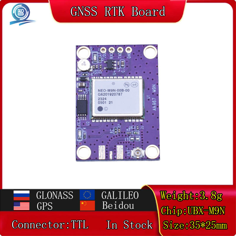 ☽GPS Module M9N With External Compass IST8310 GNSS RTK Antenna High ...