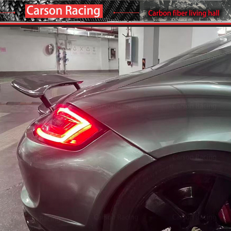 웃For Porsche 06-12 Caymans 987 EP Style Carbon Fiber Rear Duckbill ...
