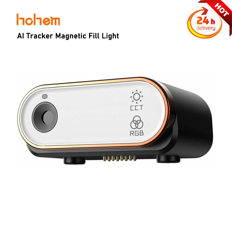 ☮Hohem AI Tracker Magnetic Fill Light Integrated with AI Vision Sensor work with isteady M6 ...