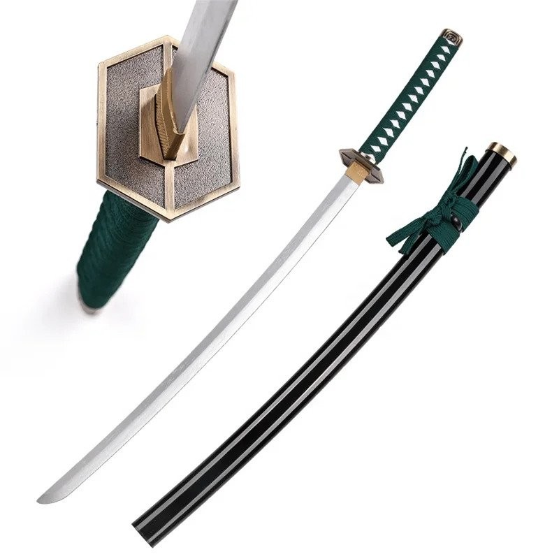 Japanese Bleach Katana Aizen Sousuke Wooden Toy Sword | Shopee Philippines