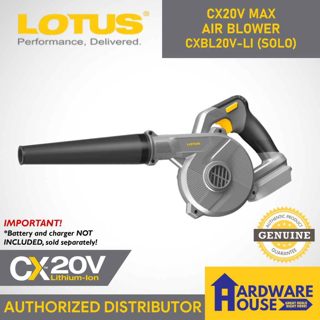 ORIGINAL LOTUS 20V Cordless Air Blower Vacuum CX20 Tool Only / LUTOS ...