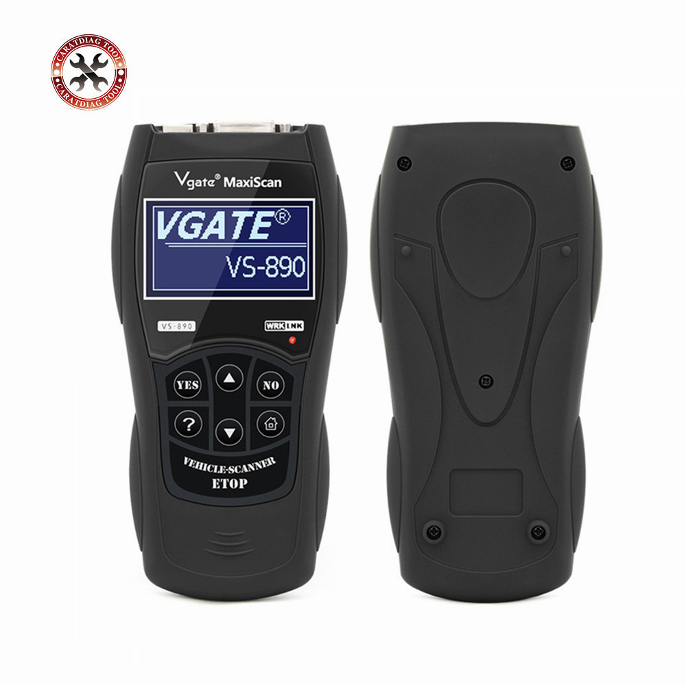 ♠Vihicle Scanner Maxiscan Vgate VS890 OBD2 Diagnostic Scanner VS-890 ...