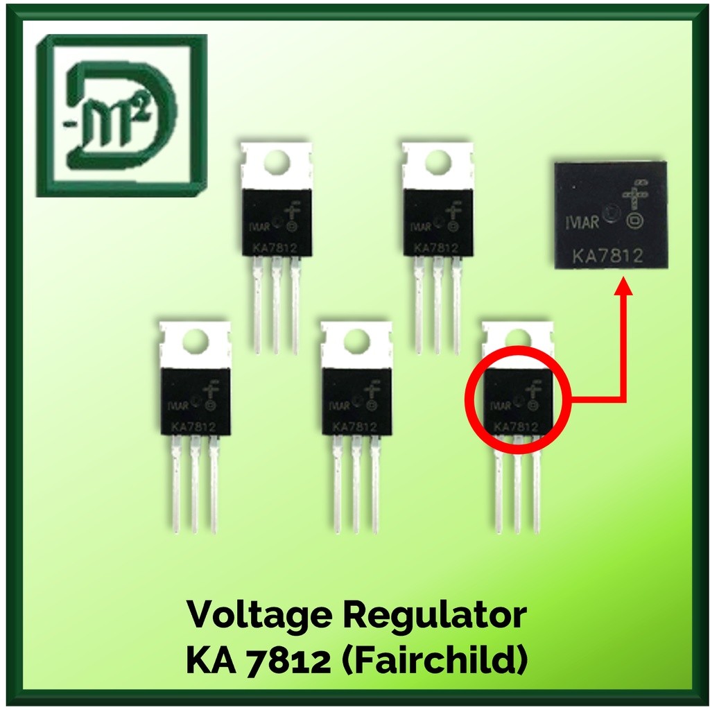 KA 7812 Voltage Regulator (5pcs) | Shopee Philippines