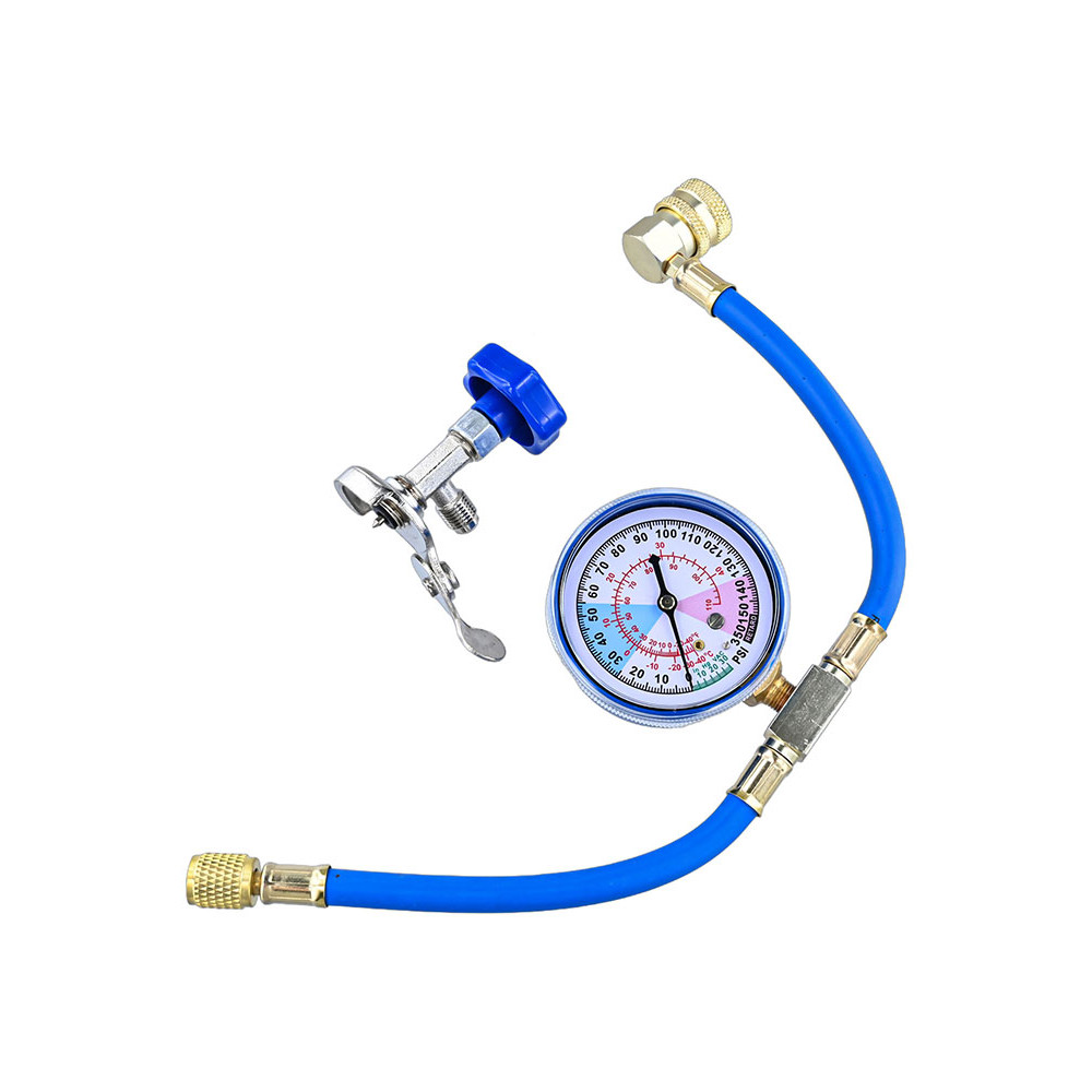 Vehicle Gas Open Valve With Hose Refill Kit Air Conditioner Refill ...