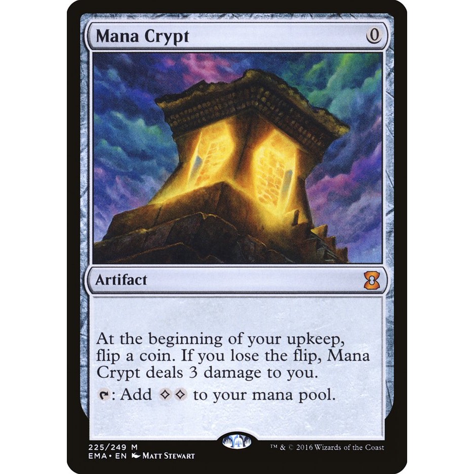 MTG Proxy Card - Mana Crypt | Eternal Masters (EMA) | Shopee Philippines