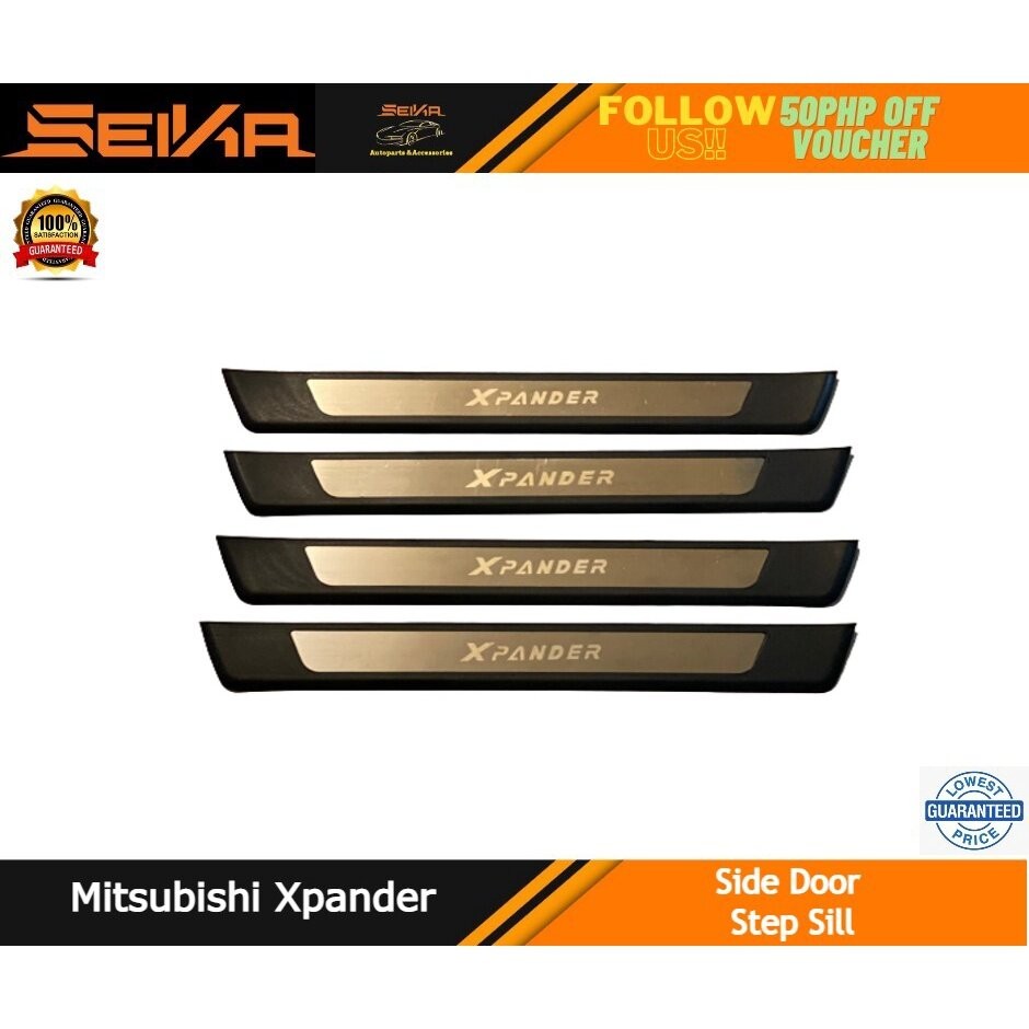 Mitsubishi Xpander Side Door Step Sill, car accessories, mitusibhsi ...