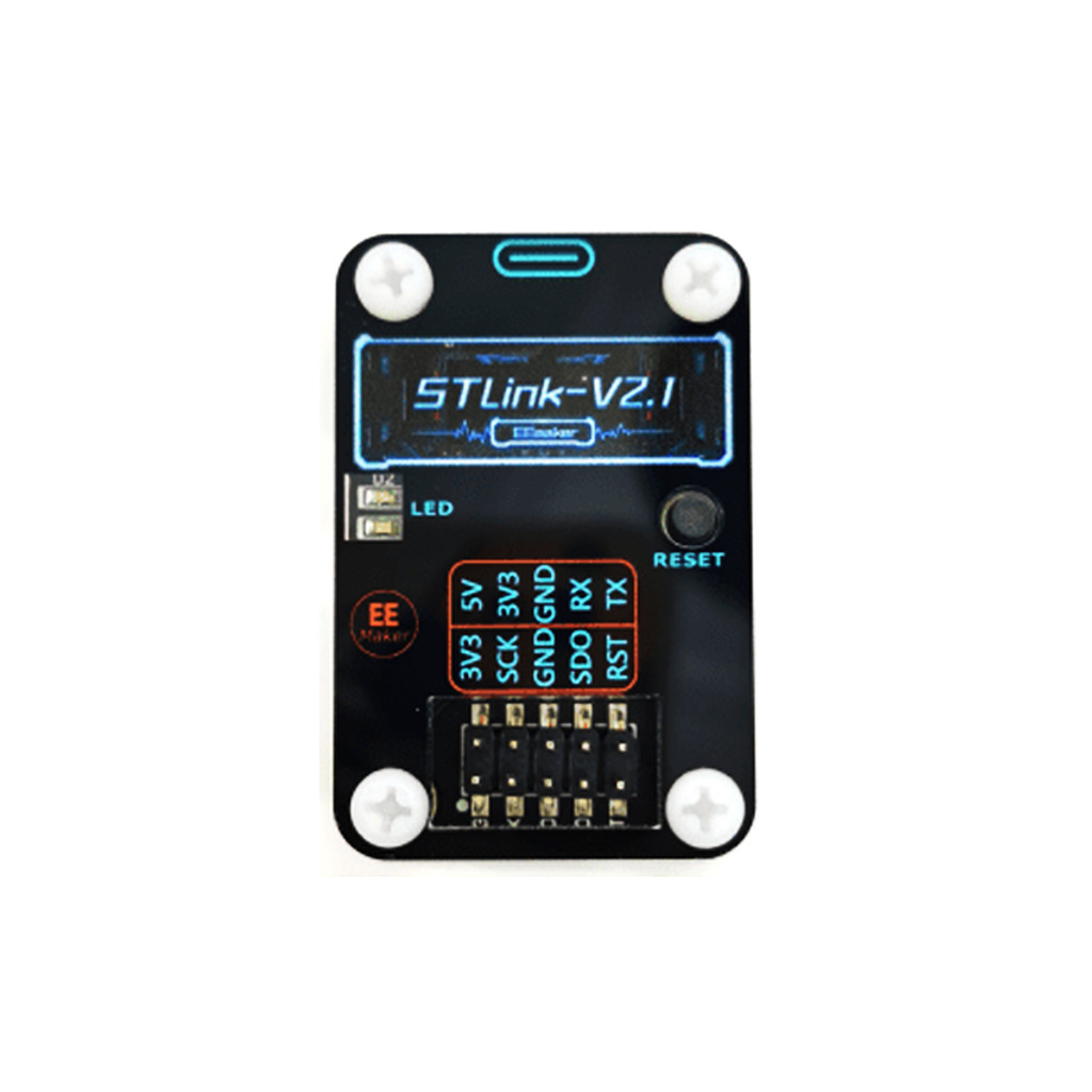 ST-LINK V2.1 simulator debugging download STLINK programming burning line STM32 with serial por ...