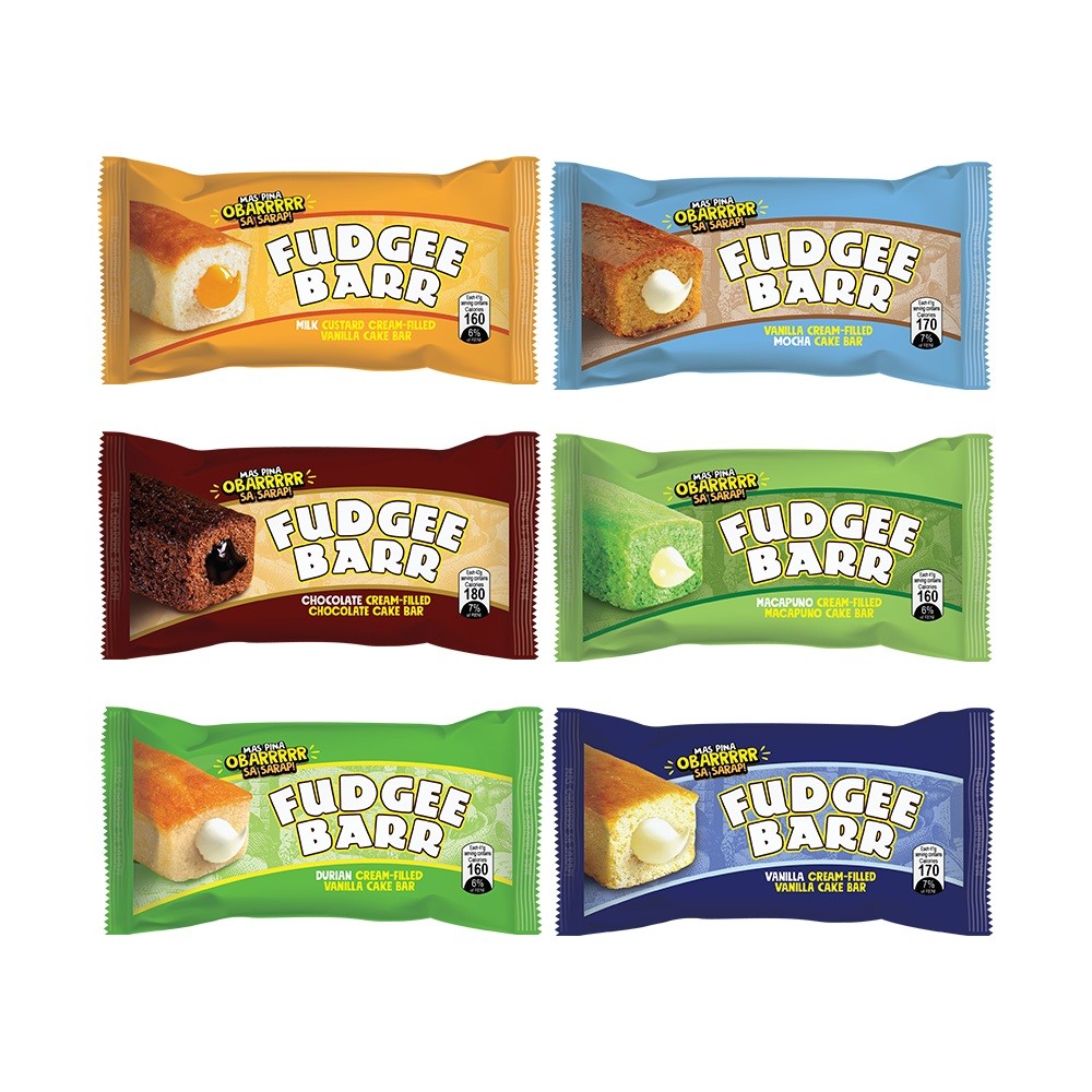 Fudgee Barr Flavor Combo 39g x 10pcs | Shopee Philippines