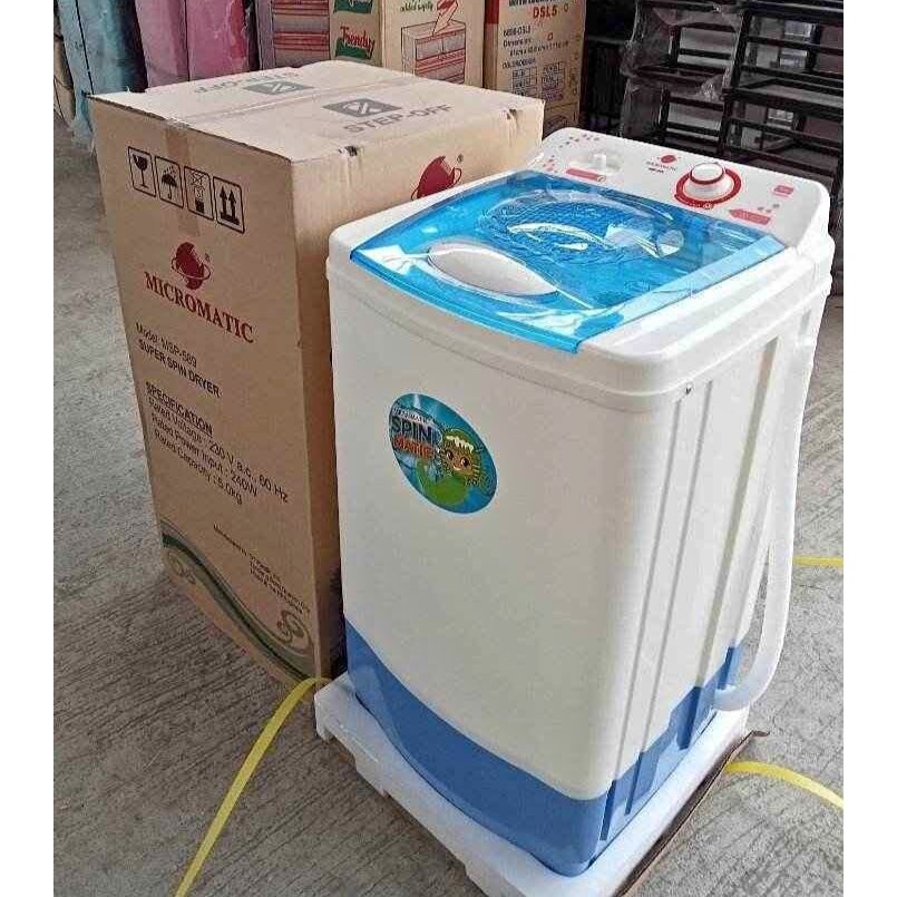 MICROMATIC SPIN DRYER 5.0 KG | SPIN DYER MSP-589 | Shopee Philippines
