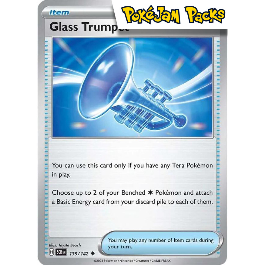 Glass Trumpet - 135/142 - Uncommon - Stellar Crown - Pokémon TCG ...