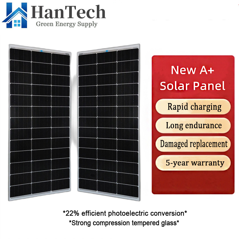 HanTech Photovoltaic Solar Panel 60 Watts 100 Watts160 Watts 200 Watts ...