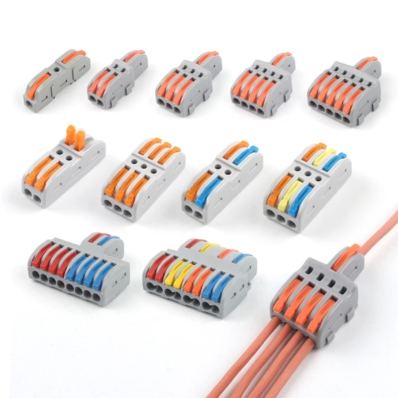 1 in multiple out Quick Wiring Connector Universal Splitter wiring ...