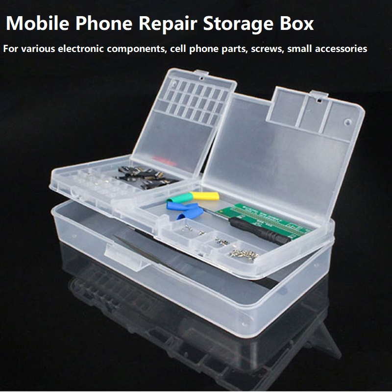 Mobile Phone Repair Storage Box For IC Parts Motherboard Screw Multi ...