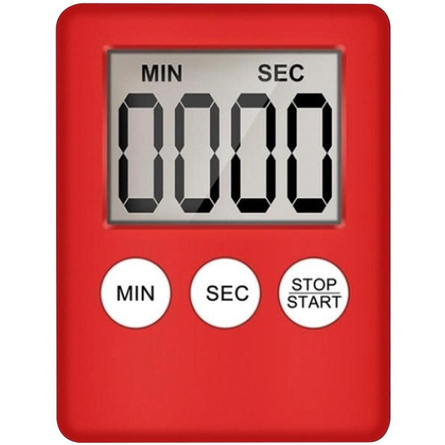 Digital Countdown Timer, Mini Countdown Countup Timer with Memory ...