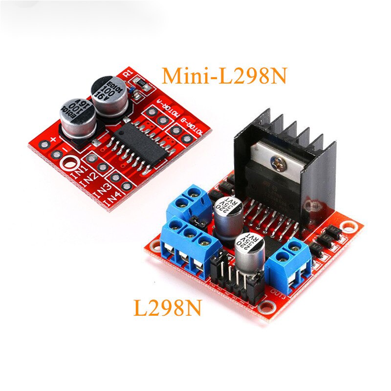 2PCS L298N Driver Board Module Mini L298N Stepper Motor Smart Car Robot ...