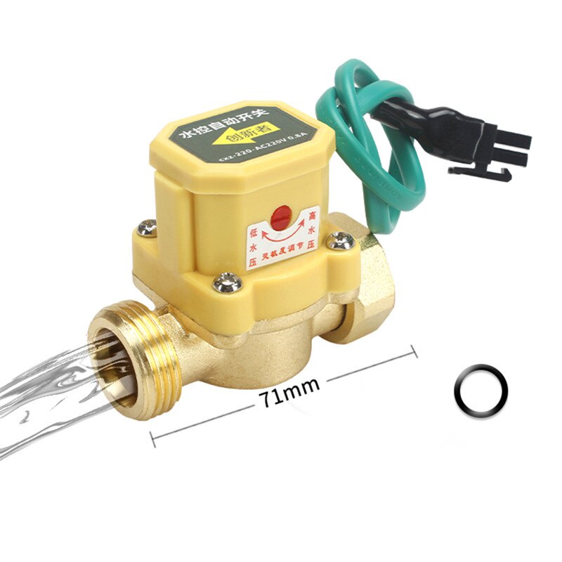 120-300W Water Flow Sensor Switch Domestic Hot and Cold Water Booster ...