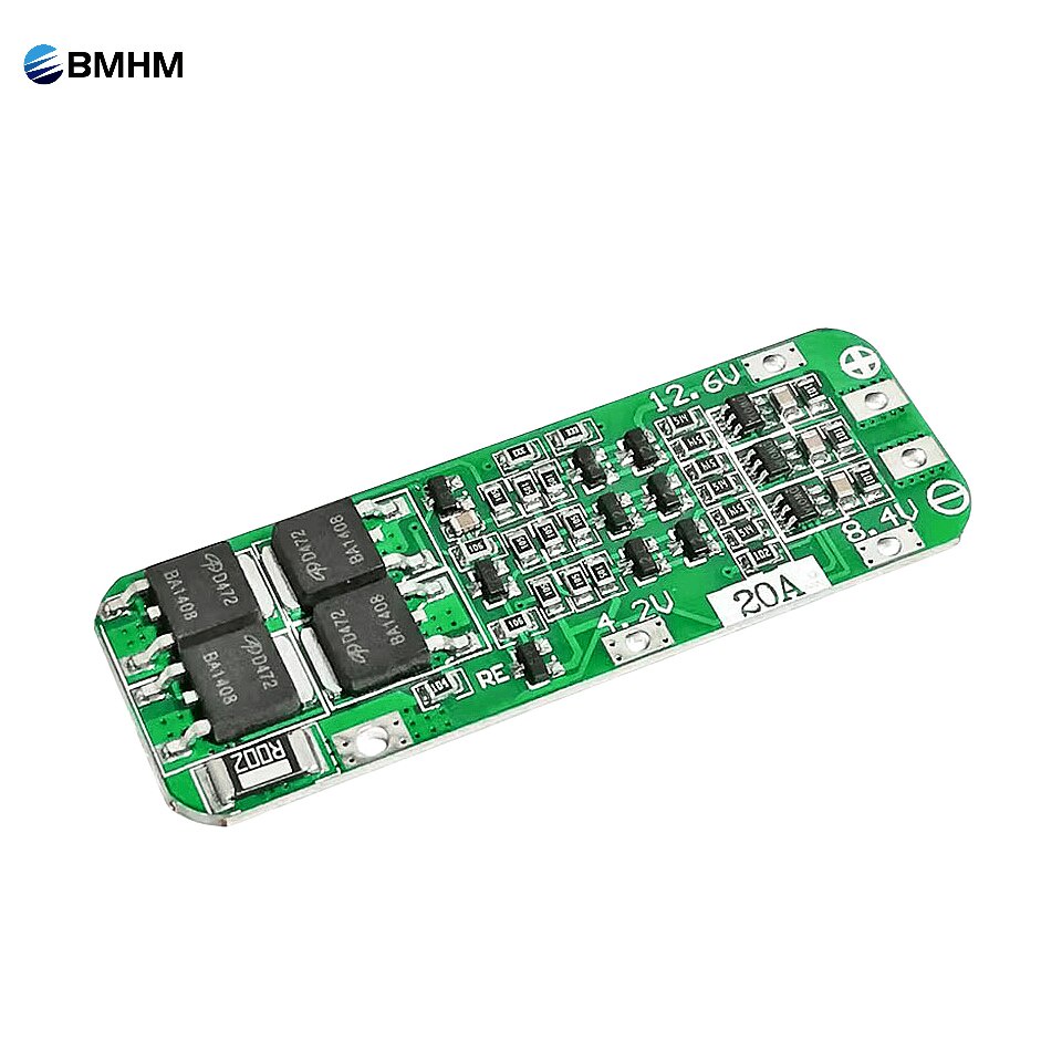 3S 20A Li-ion Battery 18650 Charger PCB BMS Enhanced Protection Board ...