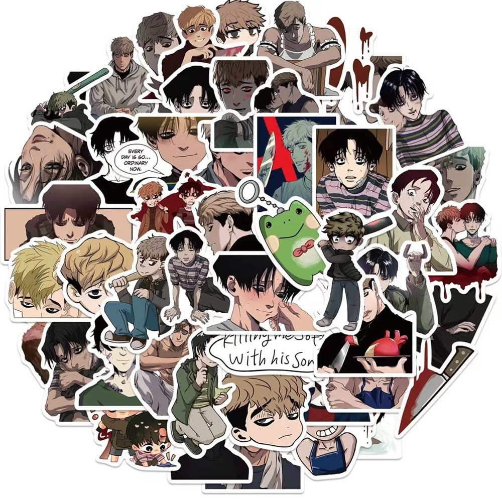 10/30/50PCS Killing Stalking Anime Graffiti Waterproof Sticker ...