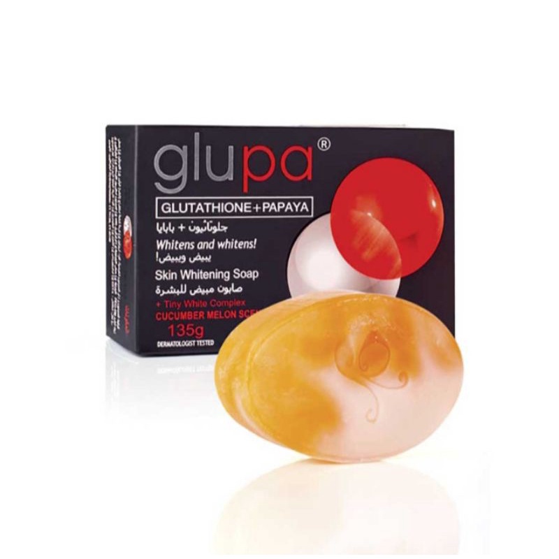 Glupa Skin Whitening Soap 135g(Glutathione+Papaya) Glupa Skin Whitening ...