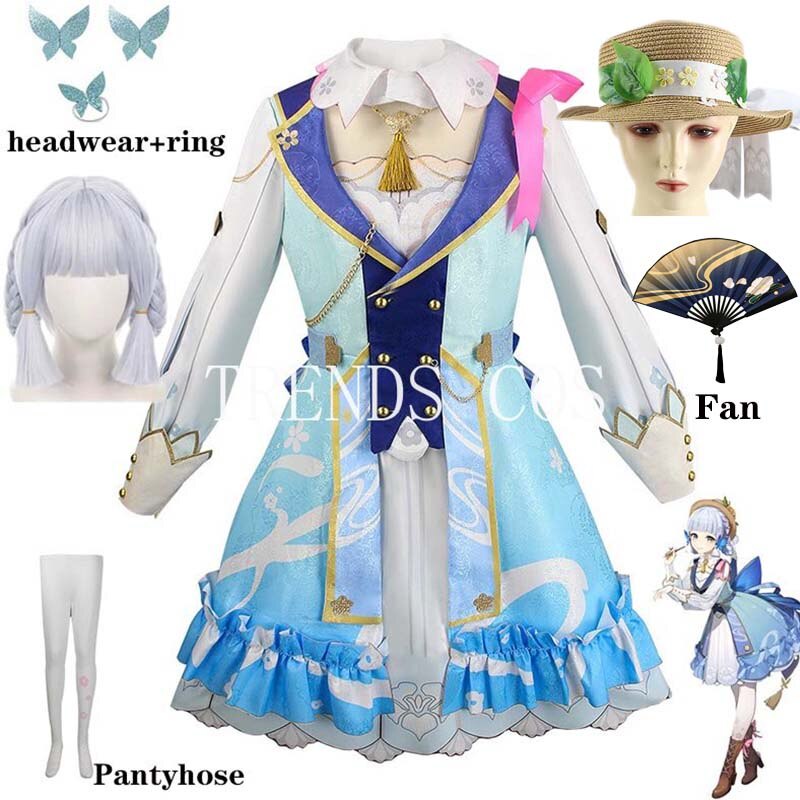 Game Genshin Impact Kamisato Ayaka New Skin Cosplay Costume Ayaka New ...