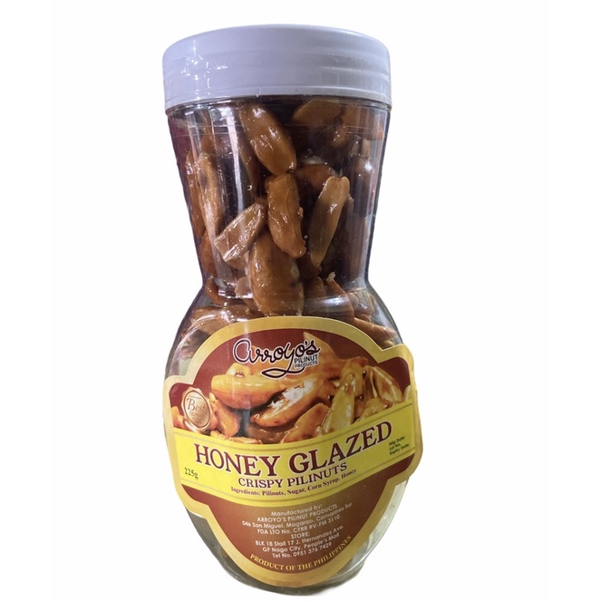 Honey Glazed Crispy Pili nuts 225grms (Arroyo’s Pilinut Products ...