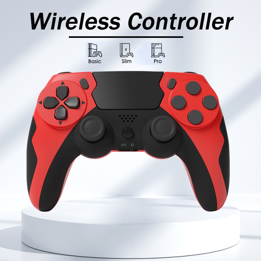 P48 Wireless Gamepad Bluetooth Controller Dual Vibration PC Joystick ...