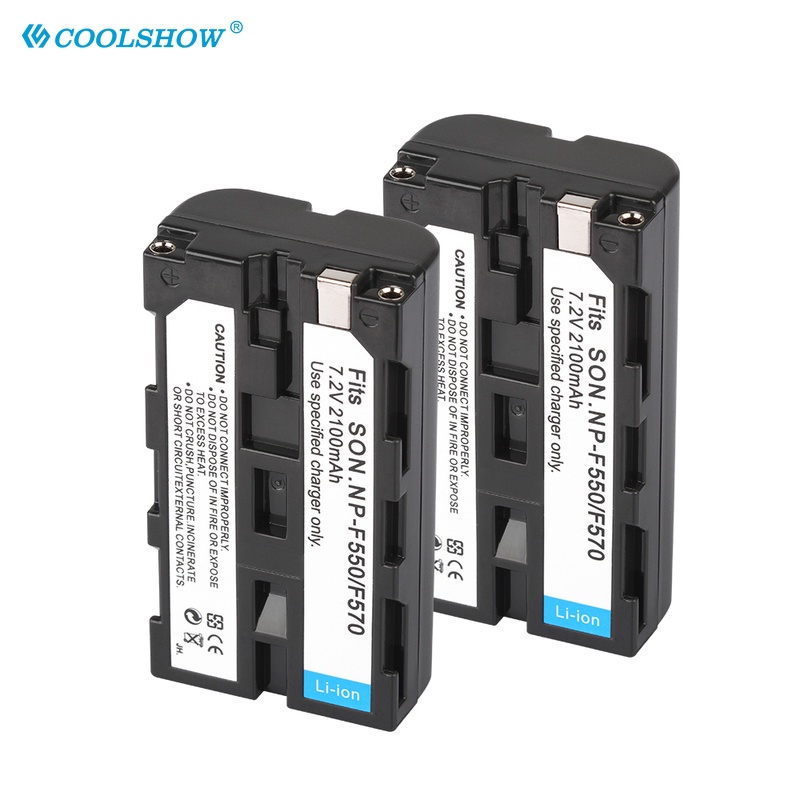 NPF550 NPF570 NPF970 NP F550 F570 F330 NP F970 F770 F960 Camera Battery 2100mah for Sony CC ...