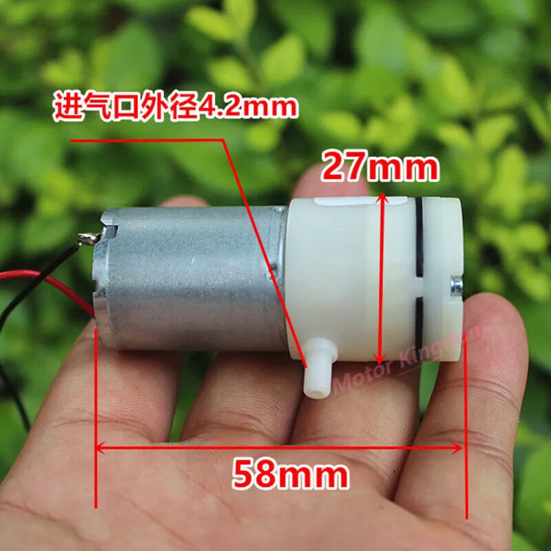 Mini 370 Motor Pump DC 3V 3.7V 5V 6V Vacuum Air Quiet Pump Negative Pressure Pump Suction Breast ...