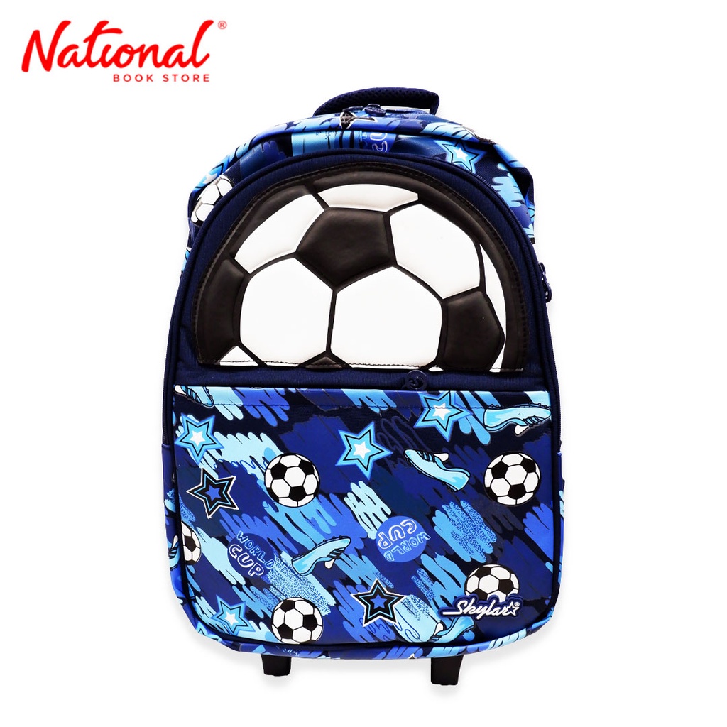 Skylar Trolley Backpack TBP-01-FB02 Football 3D - School Bags | Shopee ...