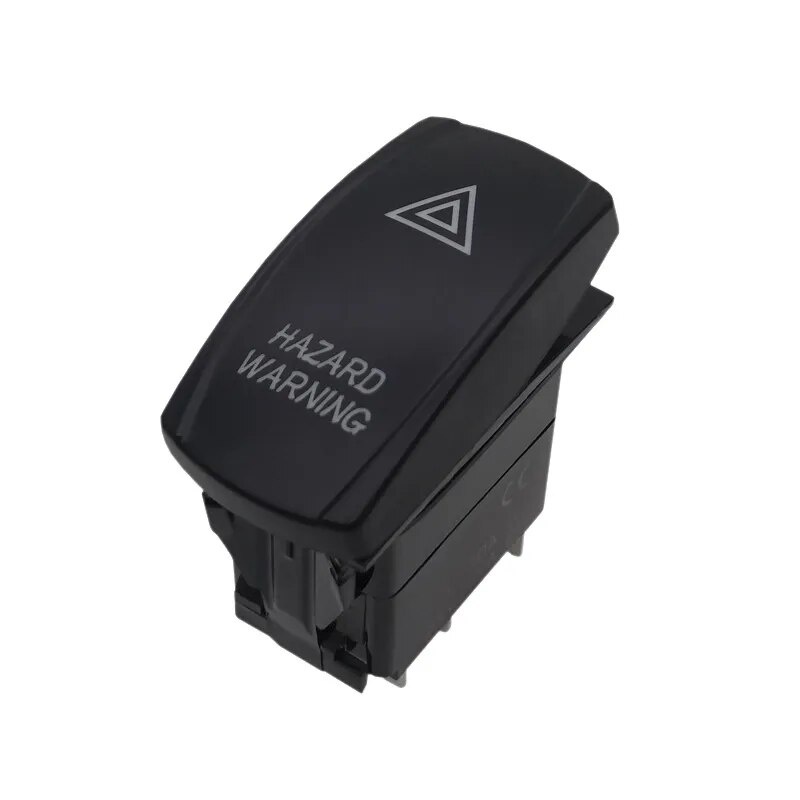 ♝Popular Goods 12V 24V ON OFF Red LED Hazard Warning 4PIN Rocker Switch ...