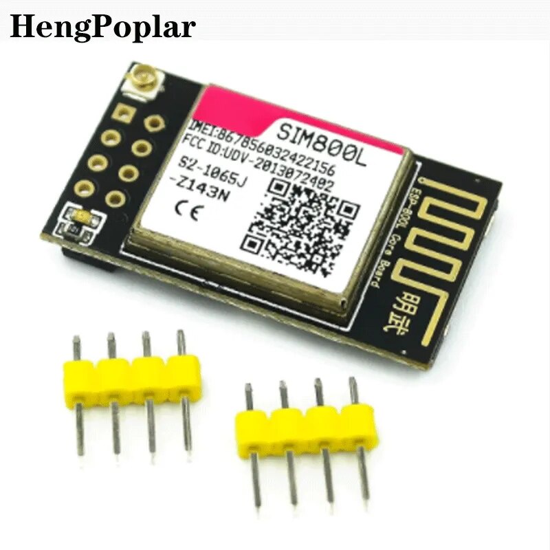 Sim800l Gprs Gsm Module Micro Sim Card Serial Ttl Frequency Of Four